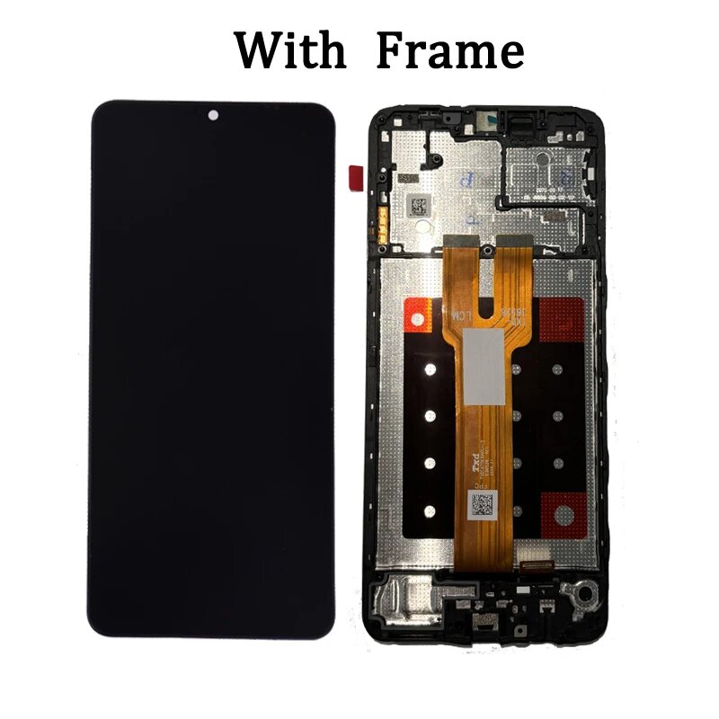 Дисплей Samsung A06 5G A066 Black With Frame