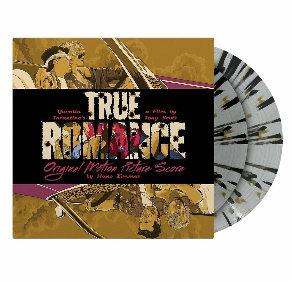 Лимитированное издание Hans Zimmer — True Romance (Original Motion Picture Soundtrack)(Limited Edition)(Coloured Vinyl)(2LP)