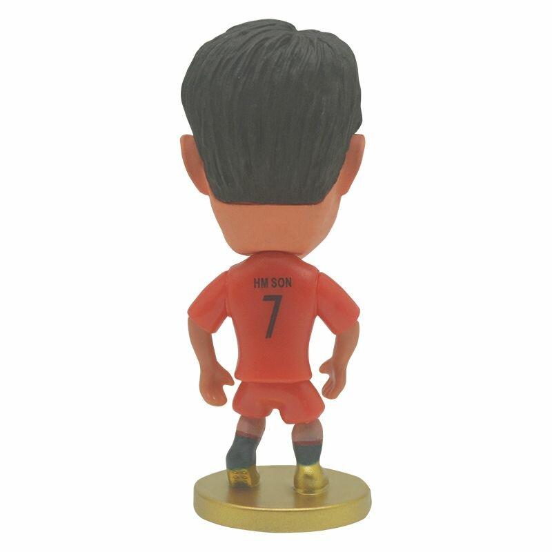 Фигурка футболиста Сон Хын Мин / Son Heung-Min Южная Корея Звездная модель чемпионата мира по футболу 6,5 см