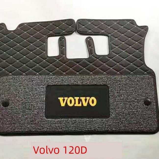 Резиновый коврик для экскаватора Volvo 250D/350D — черный, для строительной техники
