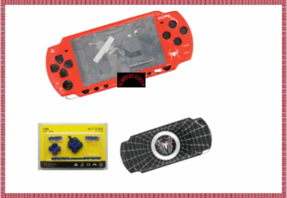 Ремонтный комплект Sony PSP 2000, цвет Spiderman