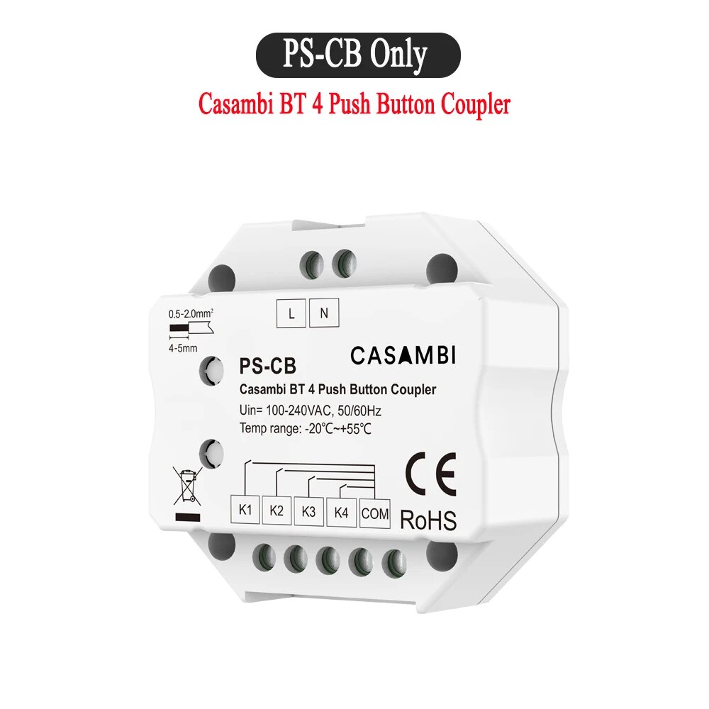 CENFAYA PS-CB 4-кнопочный коммутатор Casambi