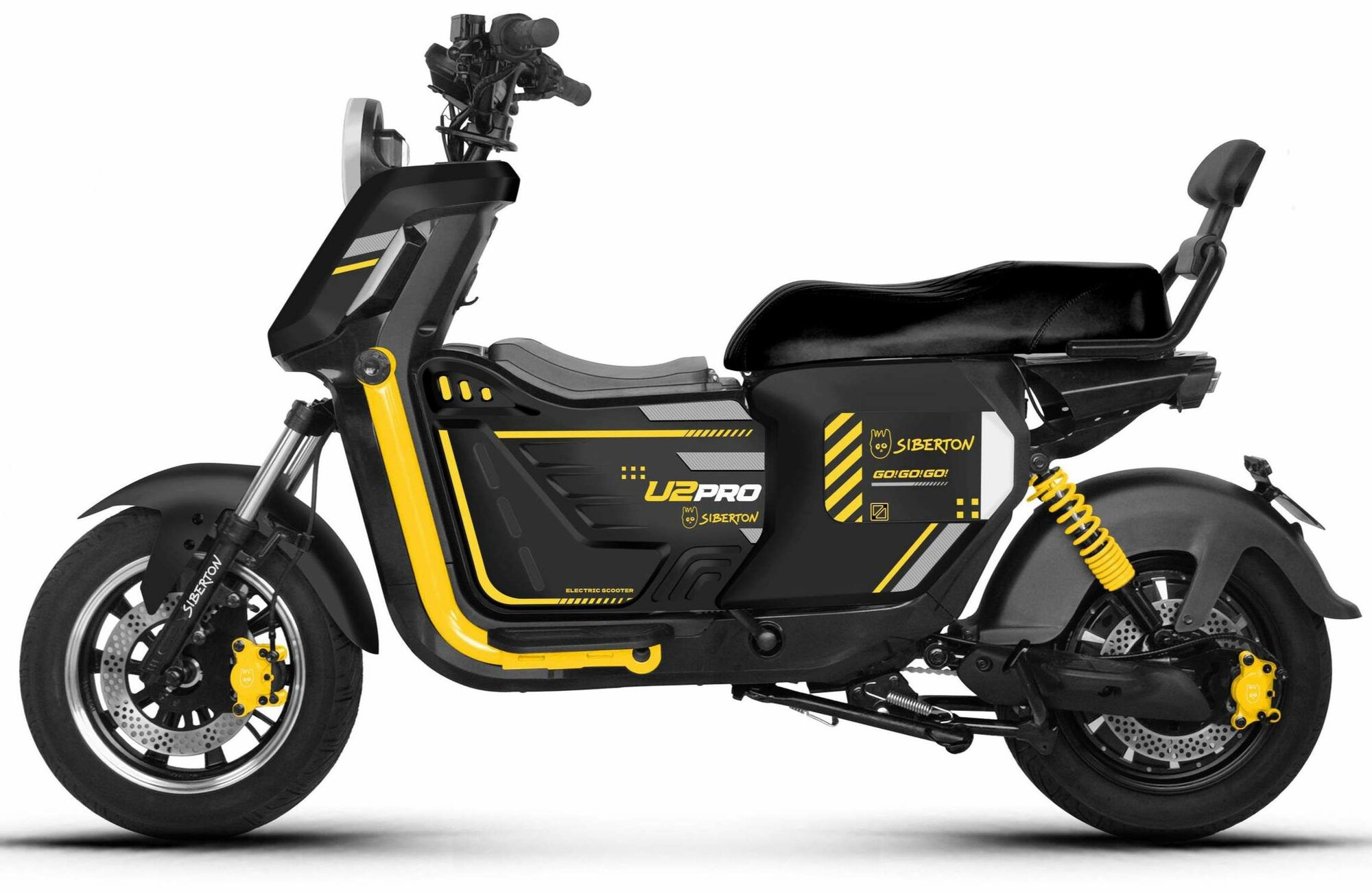 Электроскутер SIBERTON U2 PRO 2000W (60V/45Ah) - АКБ LiFePO4