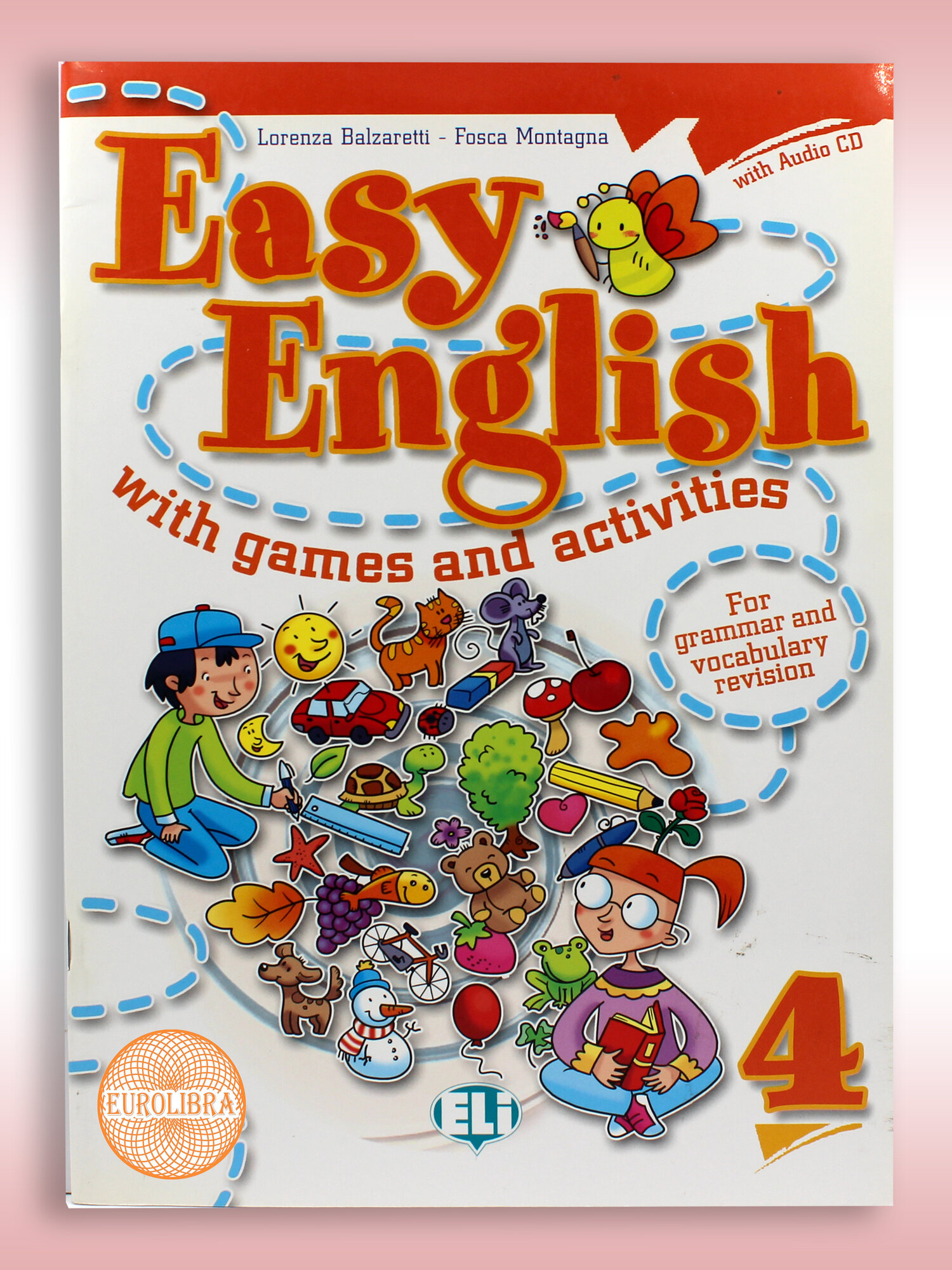 Easy English with games and activities 4 (Pre-A1) + CD / Учебник английского языка для детей
