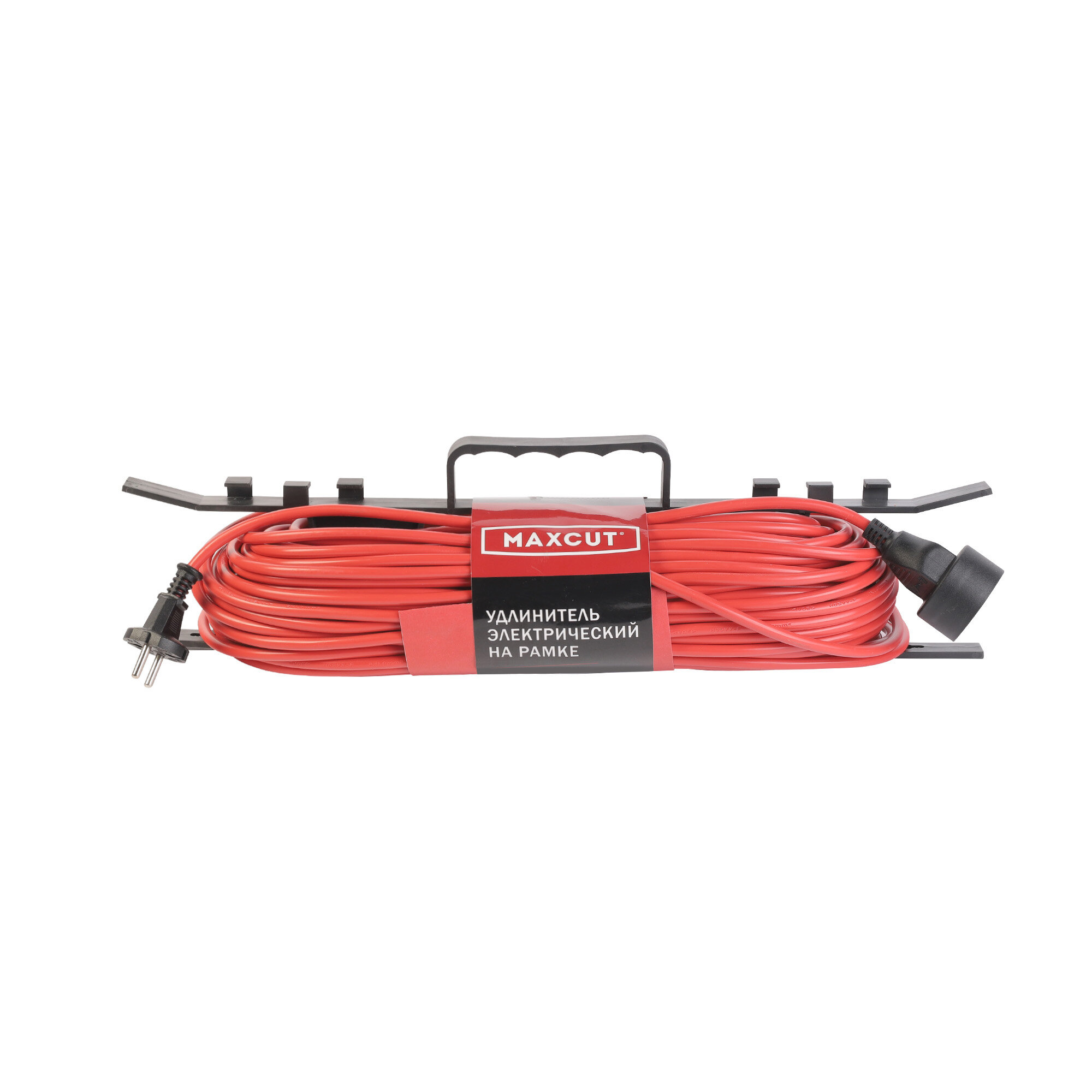 Удлинитель электрический на рамке MaxCut EFS 215-20 ПВС (2х1,5), 20м, IP20