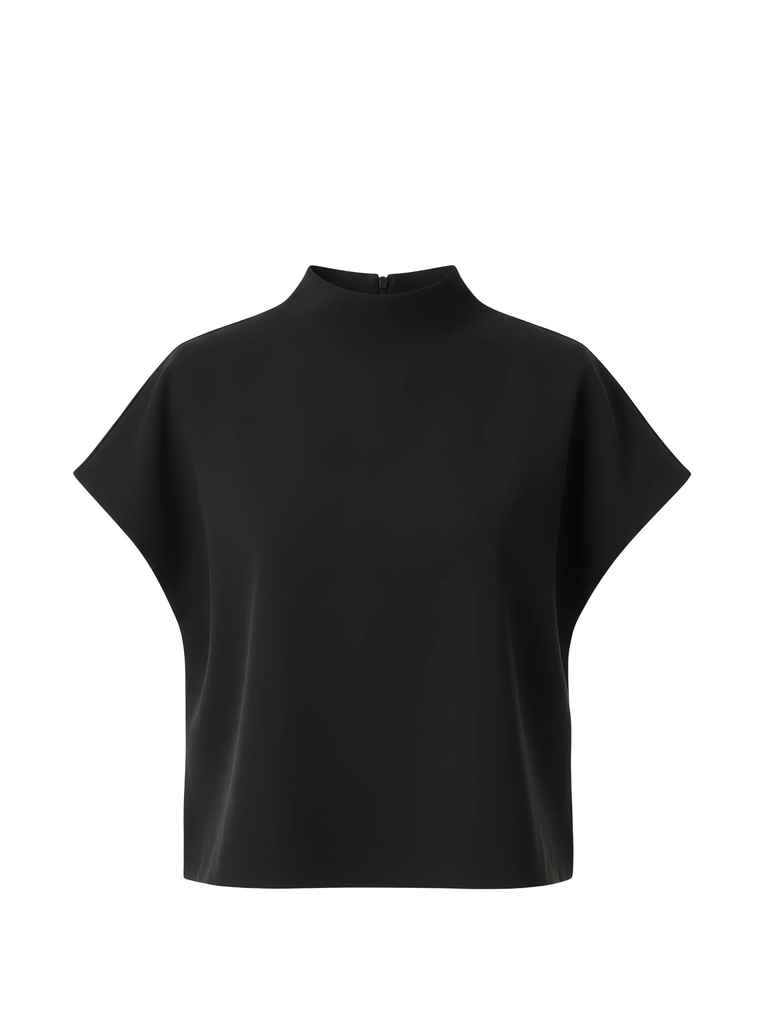 Блуза Black Label High-neck short-sleeve blouse