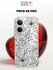Чехол на Poco X8 Pro / Поко X8 Про с принтом Графичные цветы