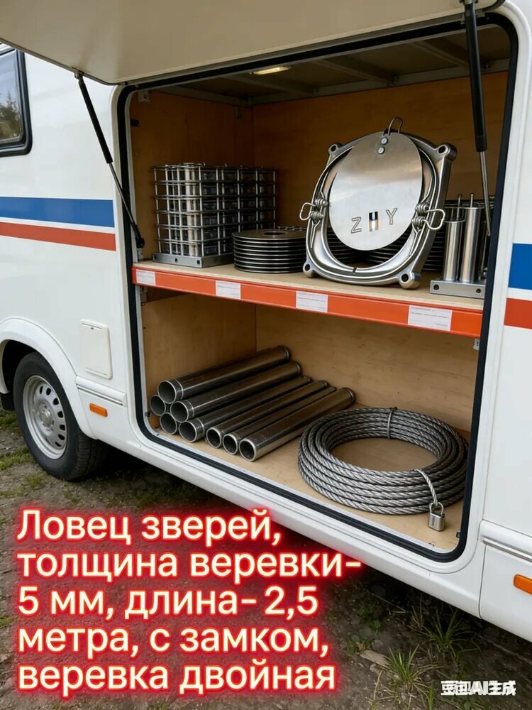 Канат толщиной 5 мм, длиной 2,5 м