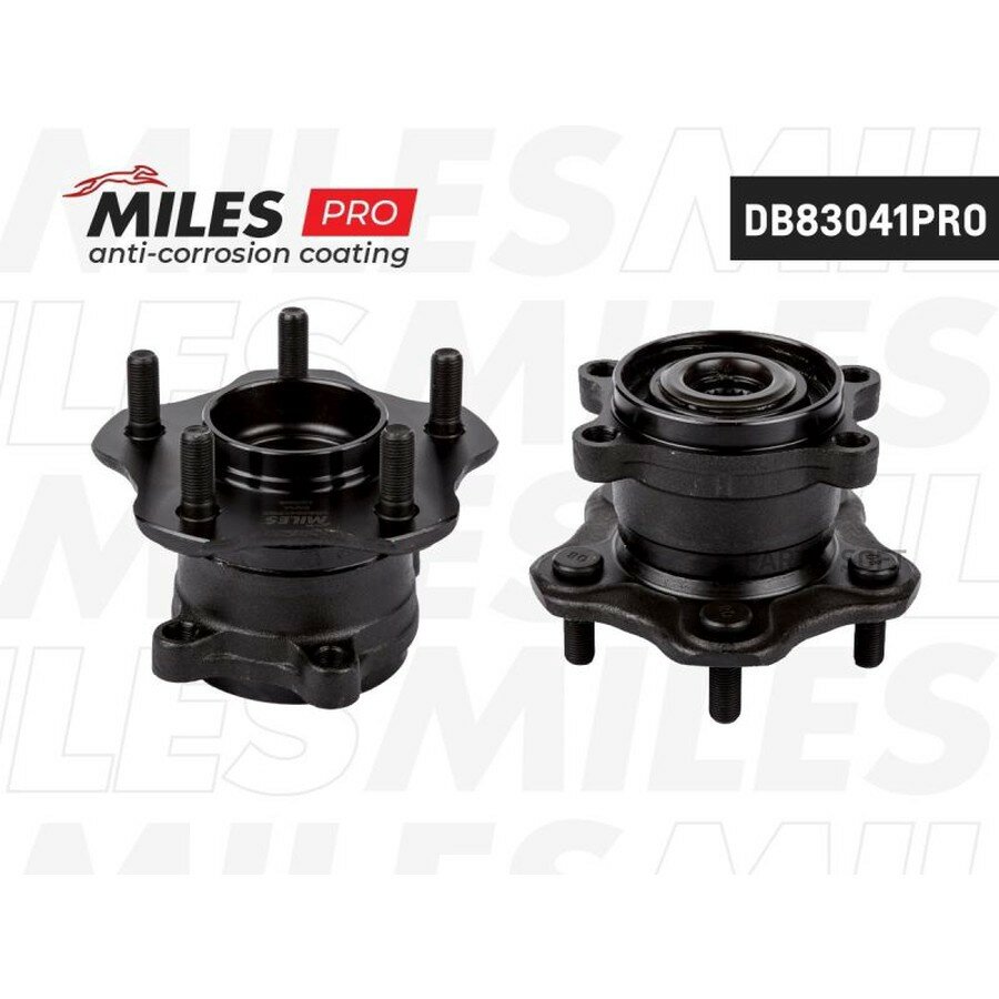 MILES DB83041PRO Ступица с подшипником задняя NISSAN QASHQAI I/X-TRAIL T31 07- AWD. ()