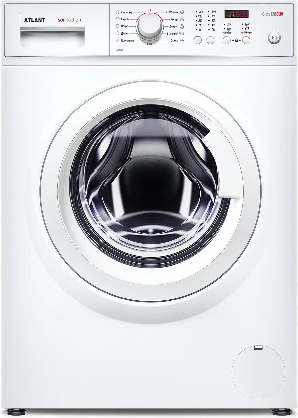 Стиральная машина ATLANT СМА 50У105-00, (733235212800), белый