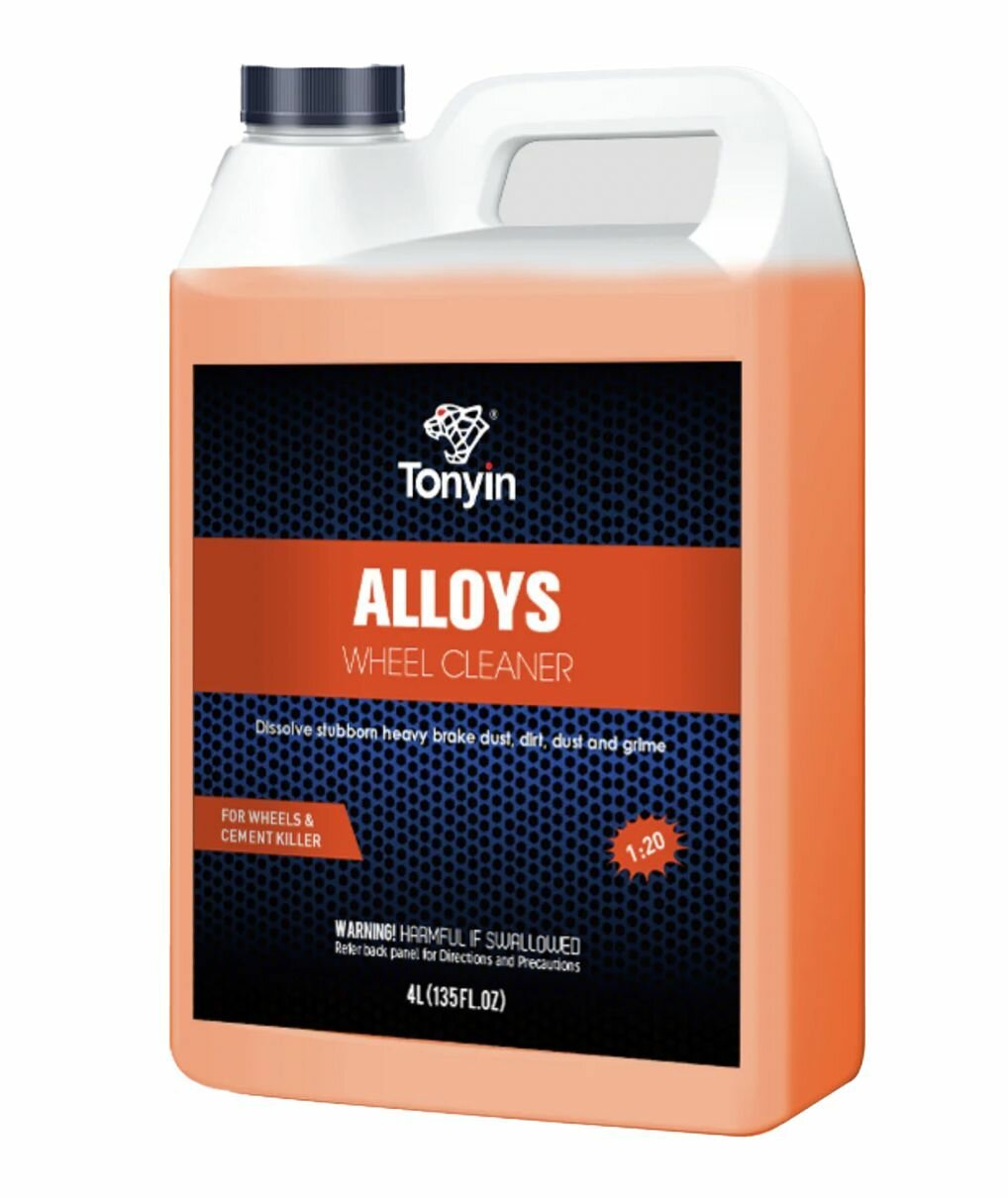 TM06 Очиститель колесных дисков WHEEL CLEANER TONYIN, 4 л.
