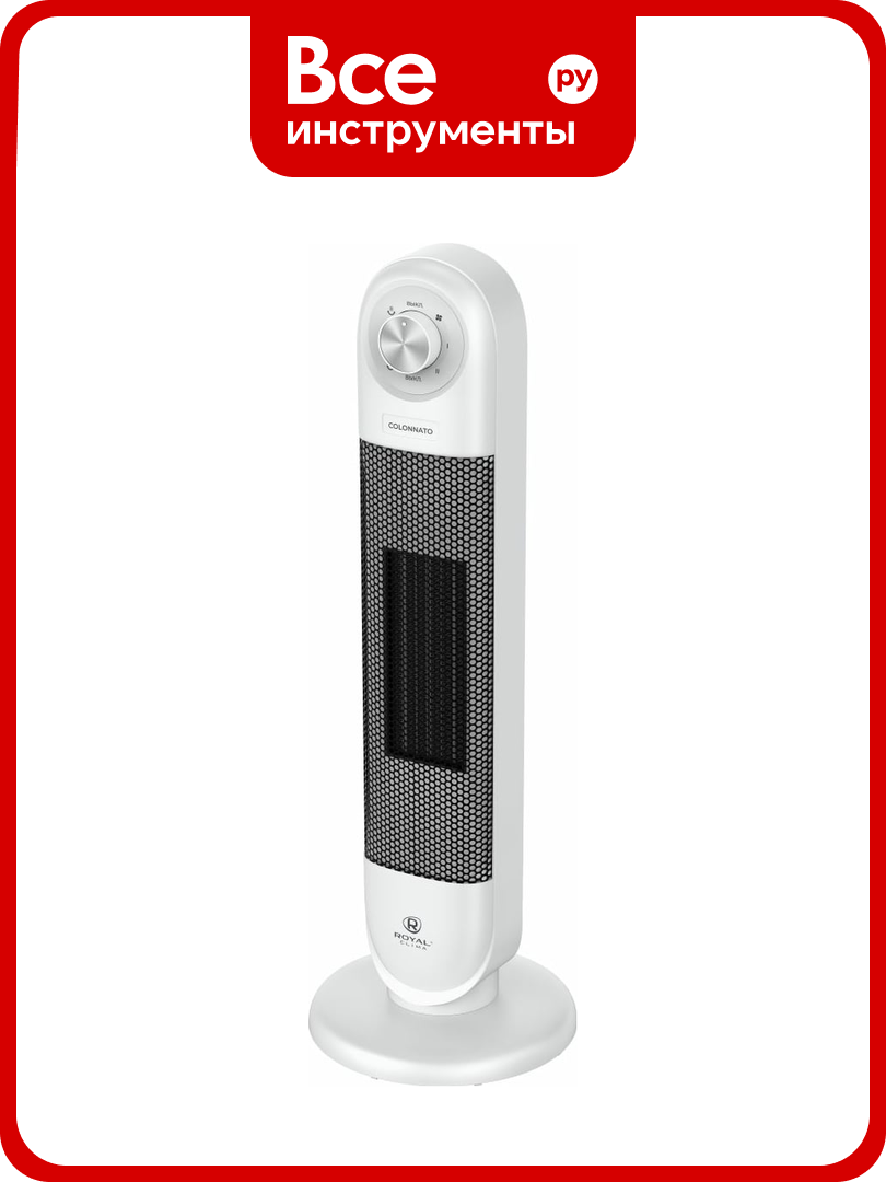 Электрический тепловентилятор Royal Clima COLONNATO RFH-C2000DC-WT