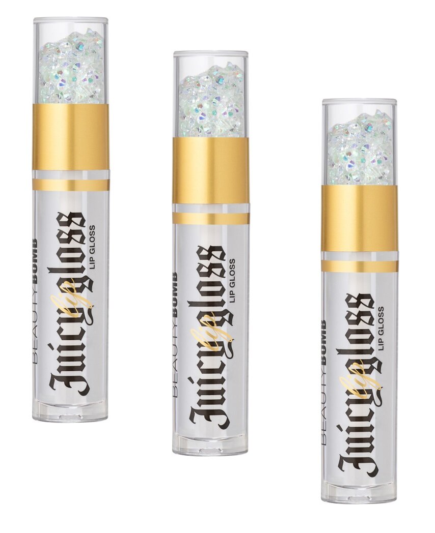 Блеск для губ Beauty Bomb Lip gloss «Juicy» тон 07 3шт