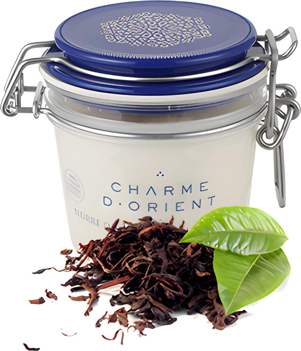 Charme d'Orient Масло карите с аргановым маслом "Черный чай" Shea Butter With Argan Oil Black Tea Fragrance 125ml
