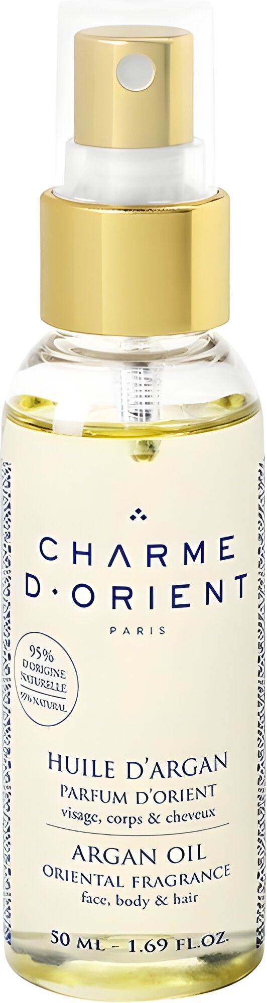 Charme d'Orient Масло аргановое с восточным ароматом Perfumed Argan Oil Oriental Fragrance 100ml