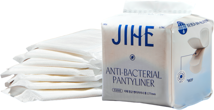 JIHE Антибактериальные прокладки без крылышек, длинные Jihe Aroundbody Anti-bacterial Pantyliner Long 20ml