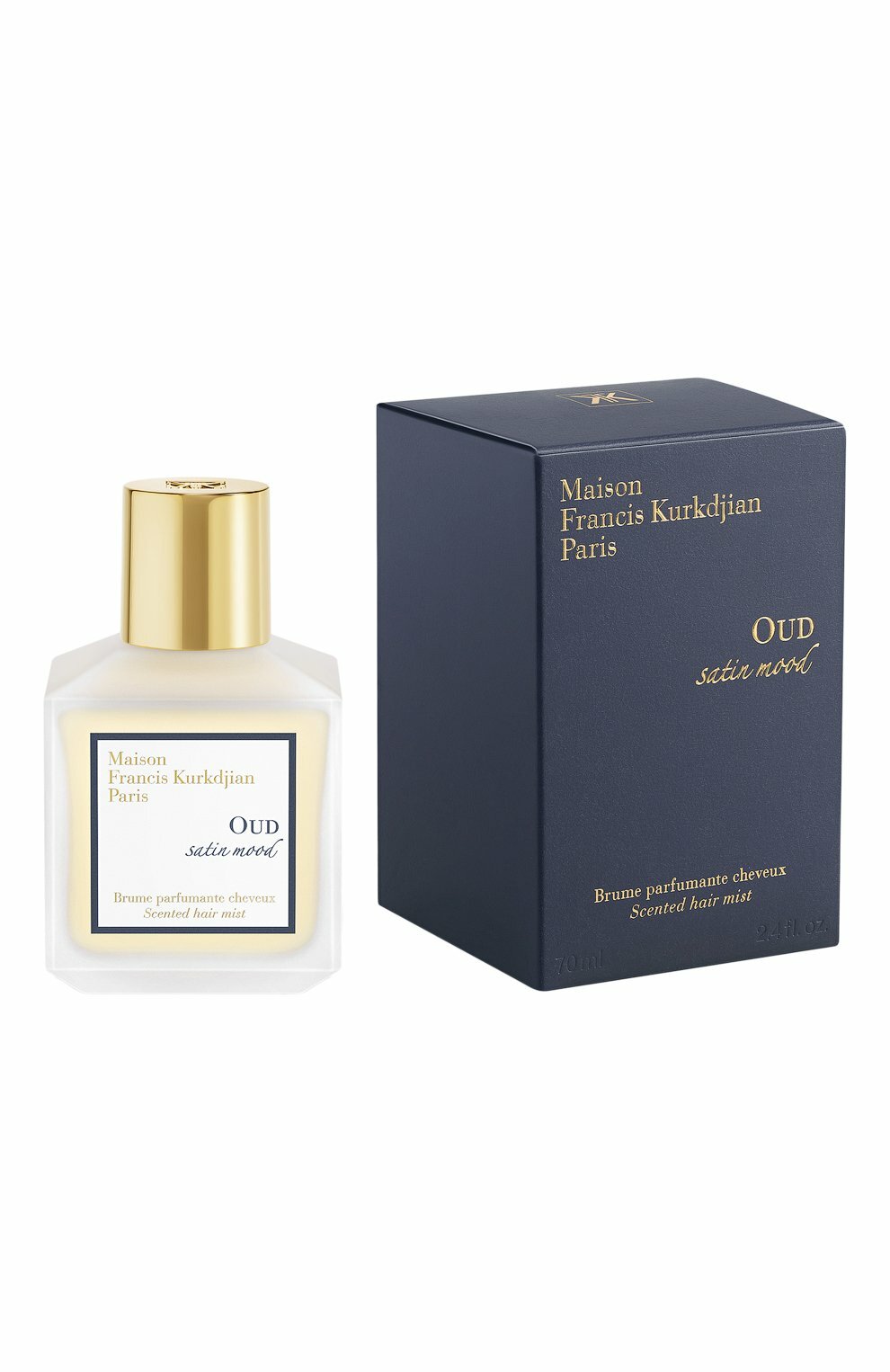 Парфюмированная дымка для волос Oud satin mood (70ml) Maison Francis Kurkdjian