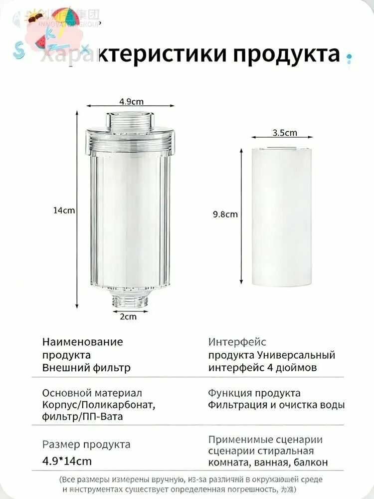 Фильтр для душа Zero Shower Filter — фото 1
