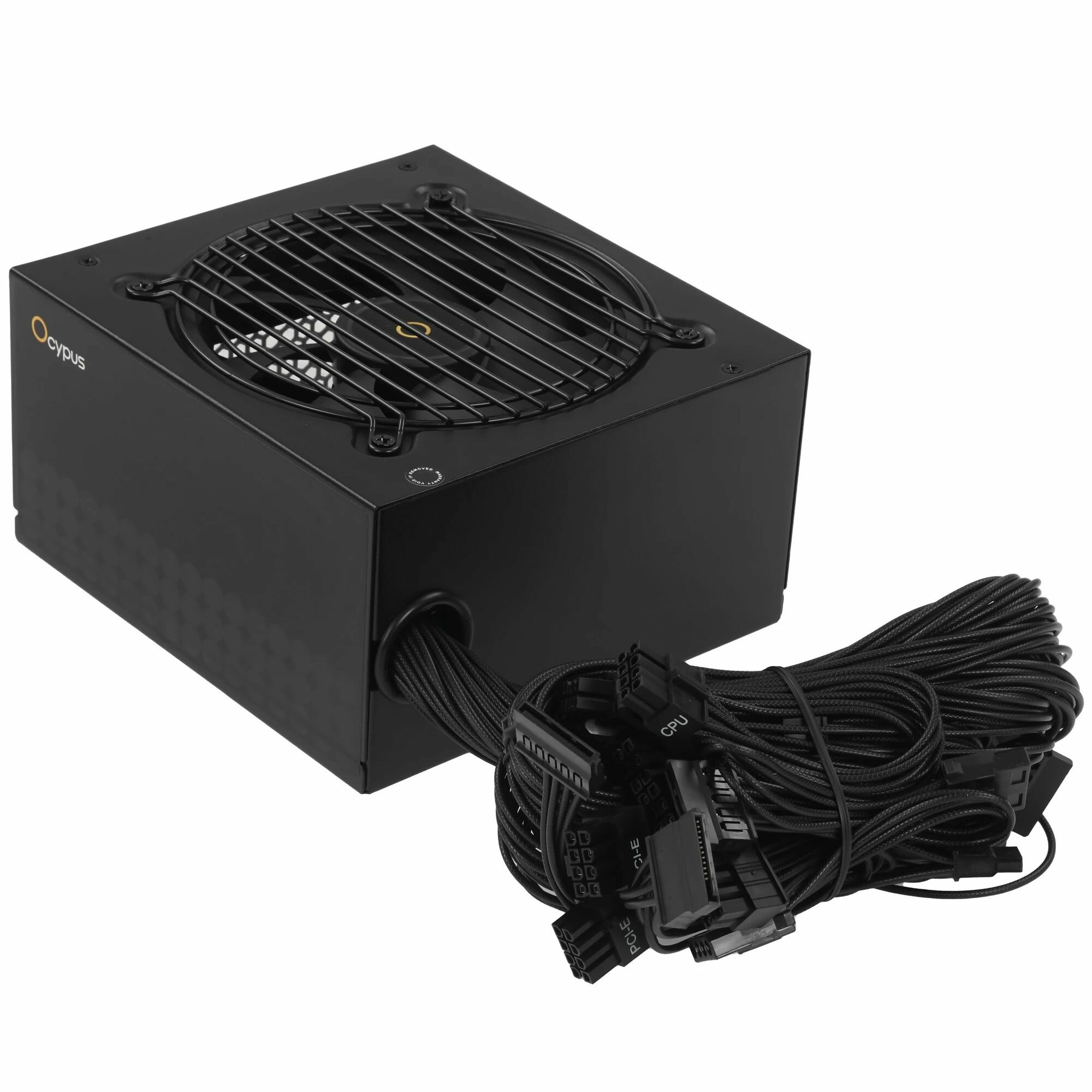 Блок питания Ocypus Gamma P850 80 Plus Standart (Gamma-P850-W1HDBK024X-E) черный - ATX 20+4 пин, 4 pin + 4 pin x2 CPU, 6 SATA, 2 x 6+2 pin PCI-E