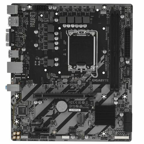 Материнская плата GIGABYTE H810M S2H - LGA 1851, Intel H810, 2xDDR5-6400 МГц, 1xPCI-Ex16, 1xM.2, Micro-ATX