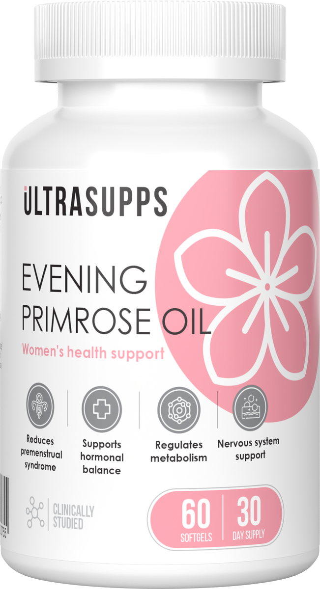 UltraSupps Масло вечерней примулы Ultrasupps Evening Primrose Oil 1 шт.