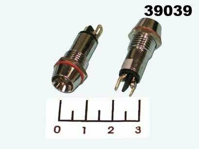 Лампа светодиодная 220V синяя L-616-B (10мм)
