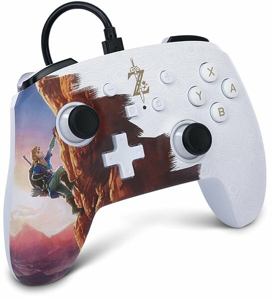 Геймпад проводной для nintendo PowerA Nintendo Enhanced Wired Controller Hero's Ascent