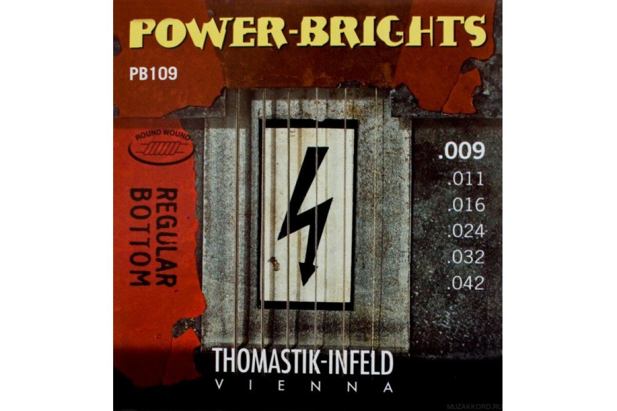 Thomastik PB109 Power-Brights Regular Bottom