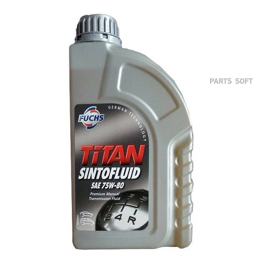 РР°СЃР»Рѕ С‚СЂР°рѕсѓррёсѓсѓрёрѕрѕрѕрѕрµ FUCHS Titan Sintofluid РЎРёРЅС‚РµС‚РёС‡РµСЃРєРѕРµ 75W-80 1Р». от официального дистрибьютора, FUCHS, артикул 600631697