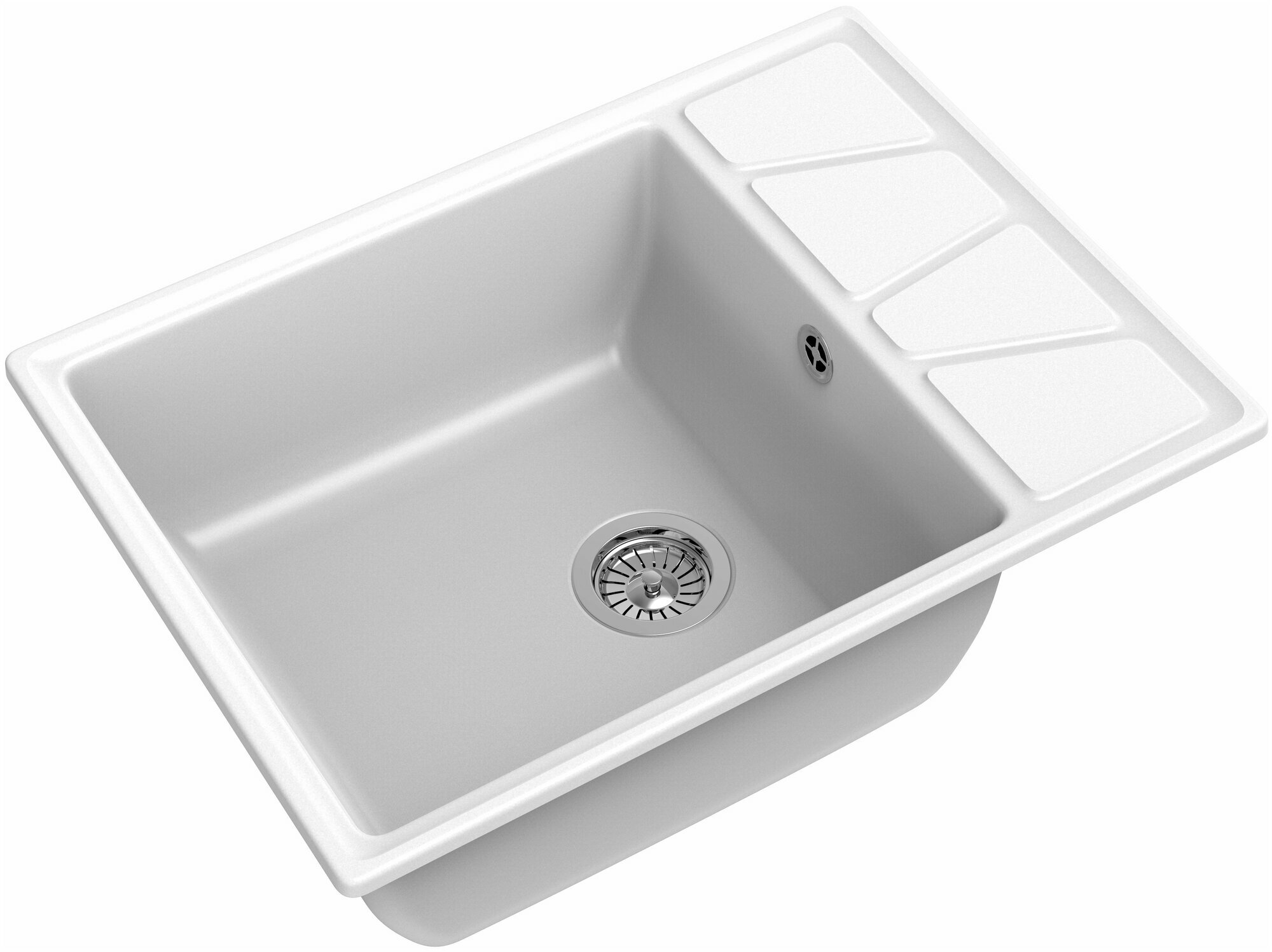 Мойка кухонная GranFest VERTEX GF-V-680L иней
