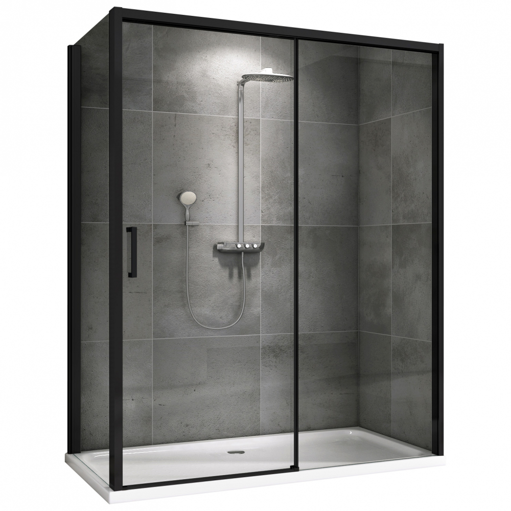 Душевой уголок Abber Komfort AG93130B-S102B