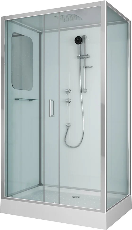 Душевая кабина Niagara Premium NG-6012-01QL 120х80х210 левая, с низким поддоном