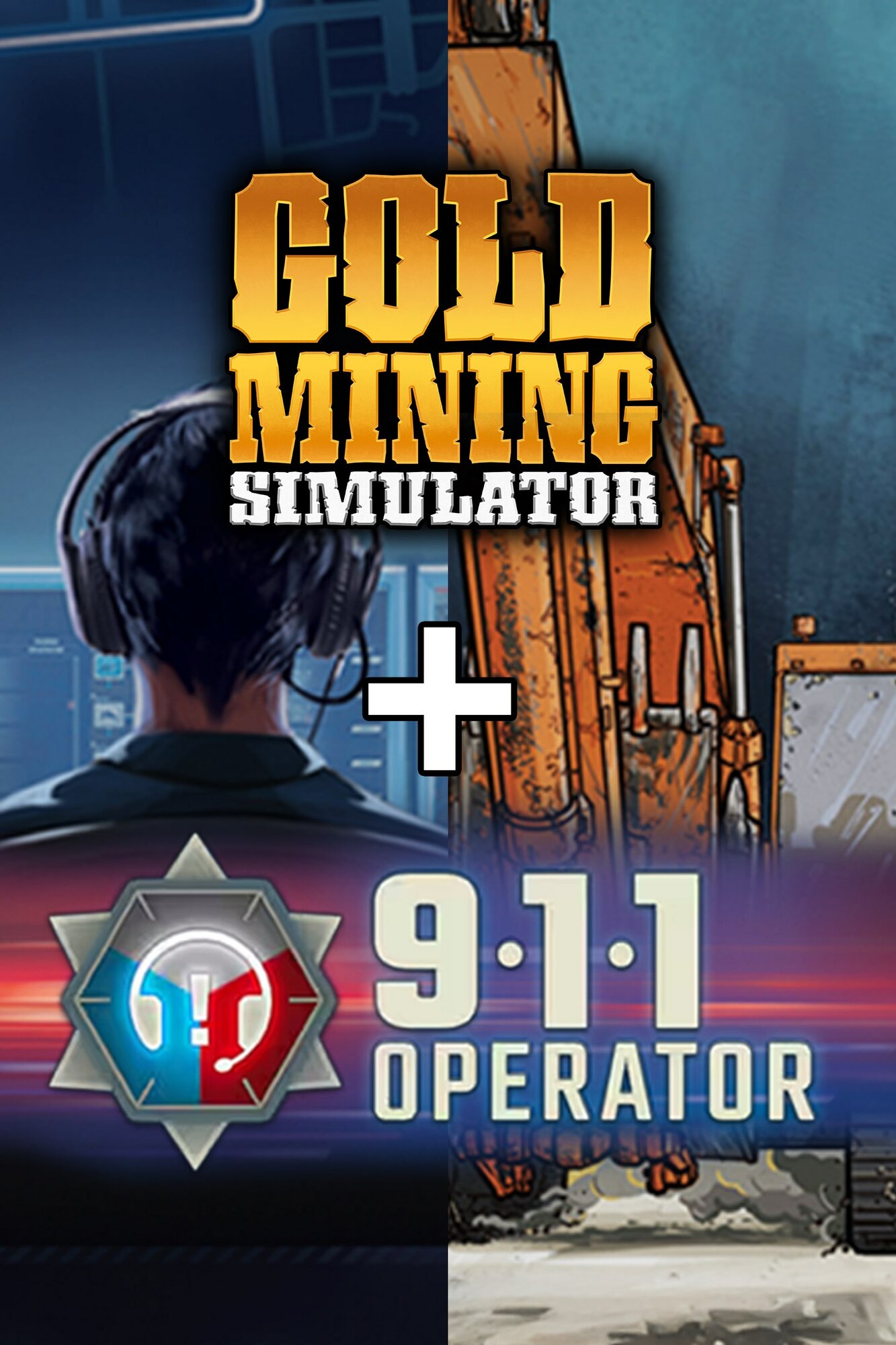 Набор Simulator Bundle: Gold Mining Simulator and 911 Operator — Xbox Series X|S, Xbox One — Цифровая версия