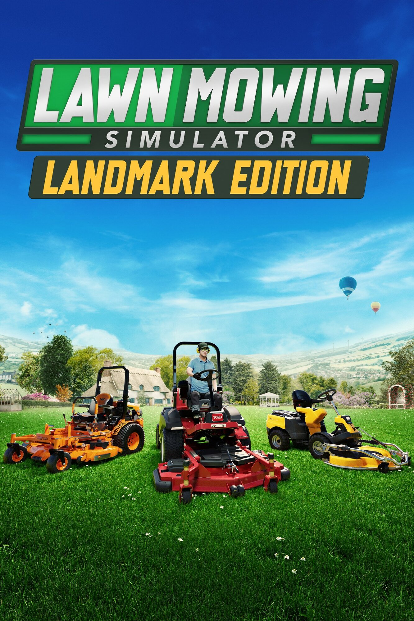 Игра Lawn Mowing Simulator: Landmark Edition — Xbox Series X|S, Xbox One, PC — Цифровая версия