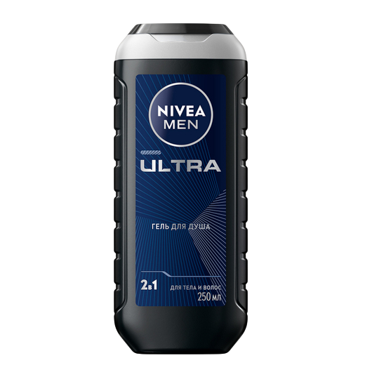 Nivea Гель для душа MEN Ultra, 250мл