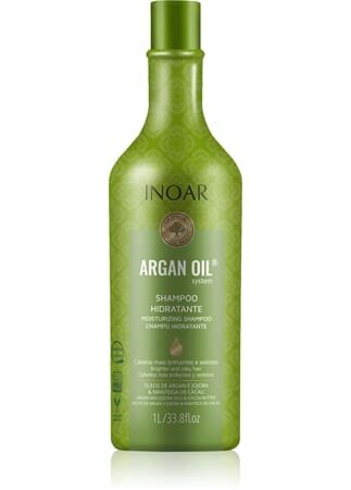 Шампунь для волос inoar argan oil system, 1000 мл