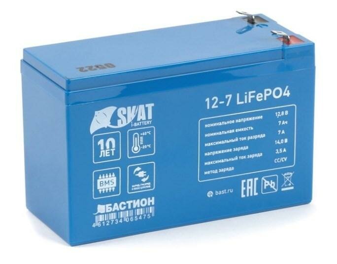 Аккумулятор Skat i-Battery 12-7 LiFePo4 (645)