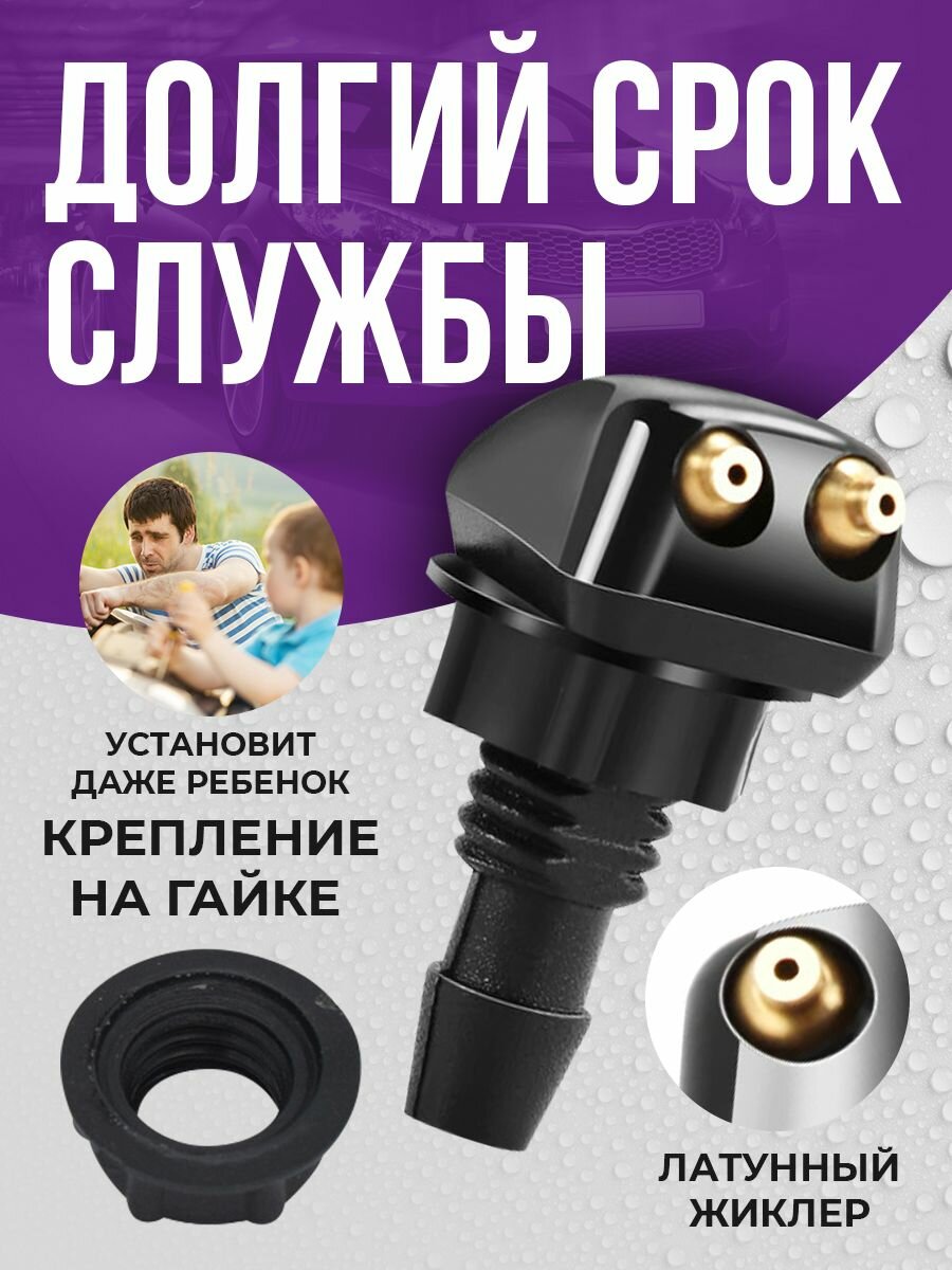 Форсунки омывателя — фото 1