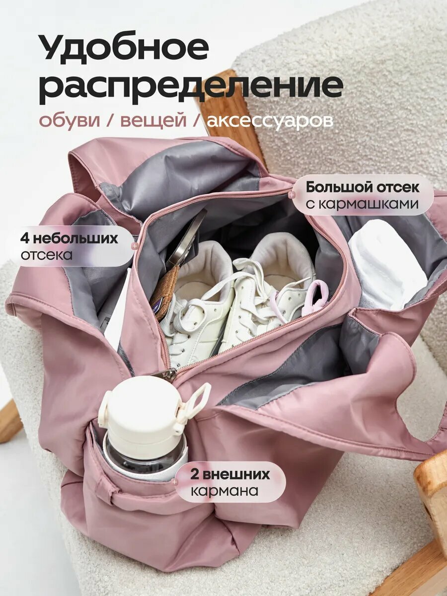 Сумка || Просторная сумка на плечо, удобная для городских поездок и повседневного использования — фото 1