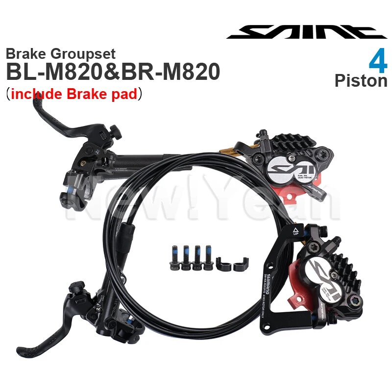 SHIMANO SAINT M820 Гидравлические дисковые тормоза Groupset1