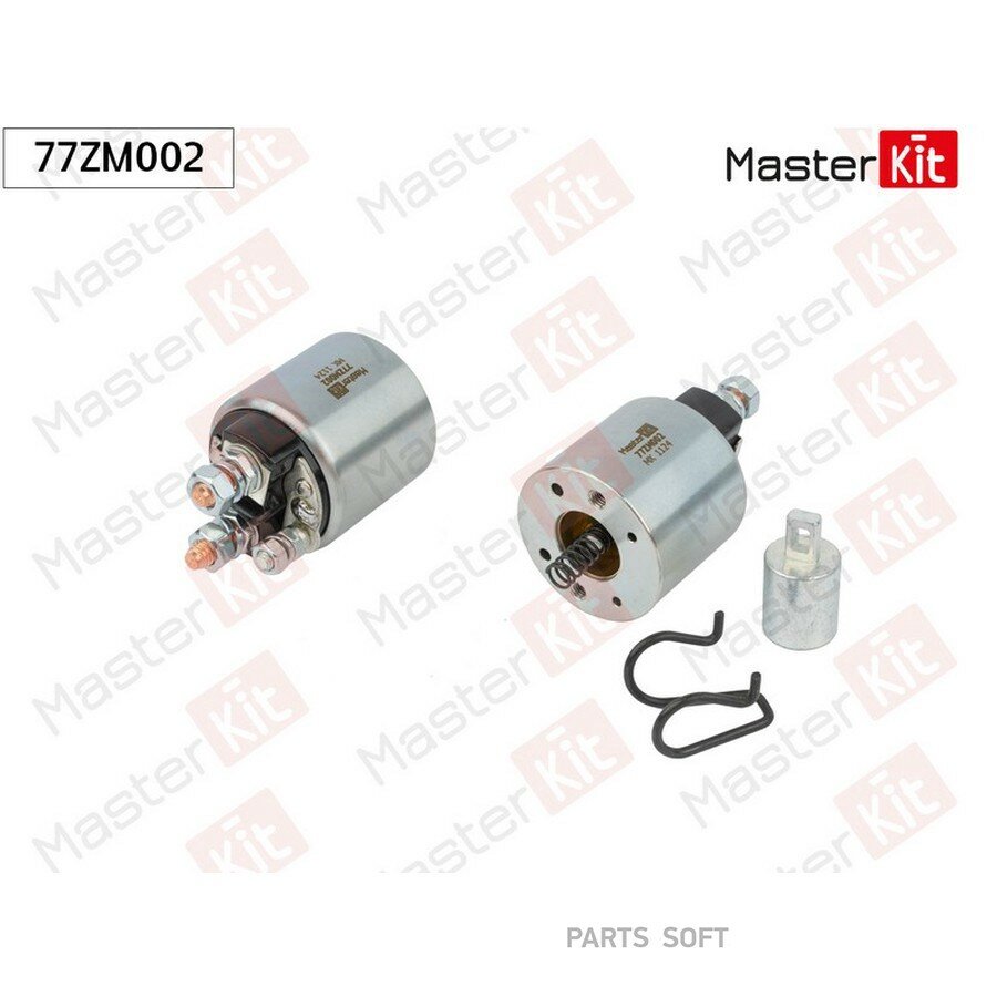 MASTERKIT 77ZM002 Реле втягивающее Nissan Qashqai, X-Trail(T31) 06-14, Renault Fluence(L3_) 10-