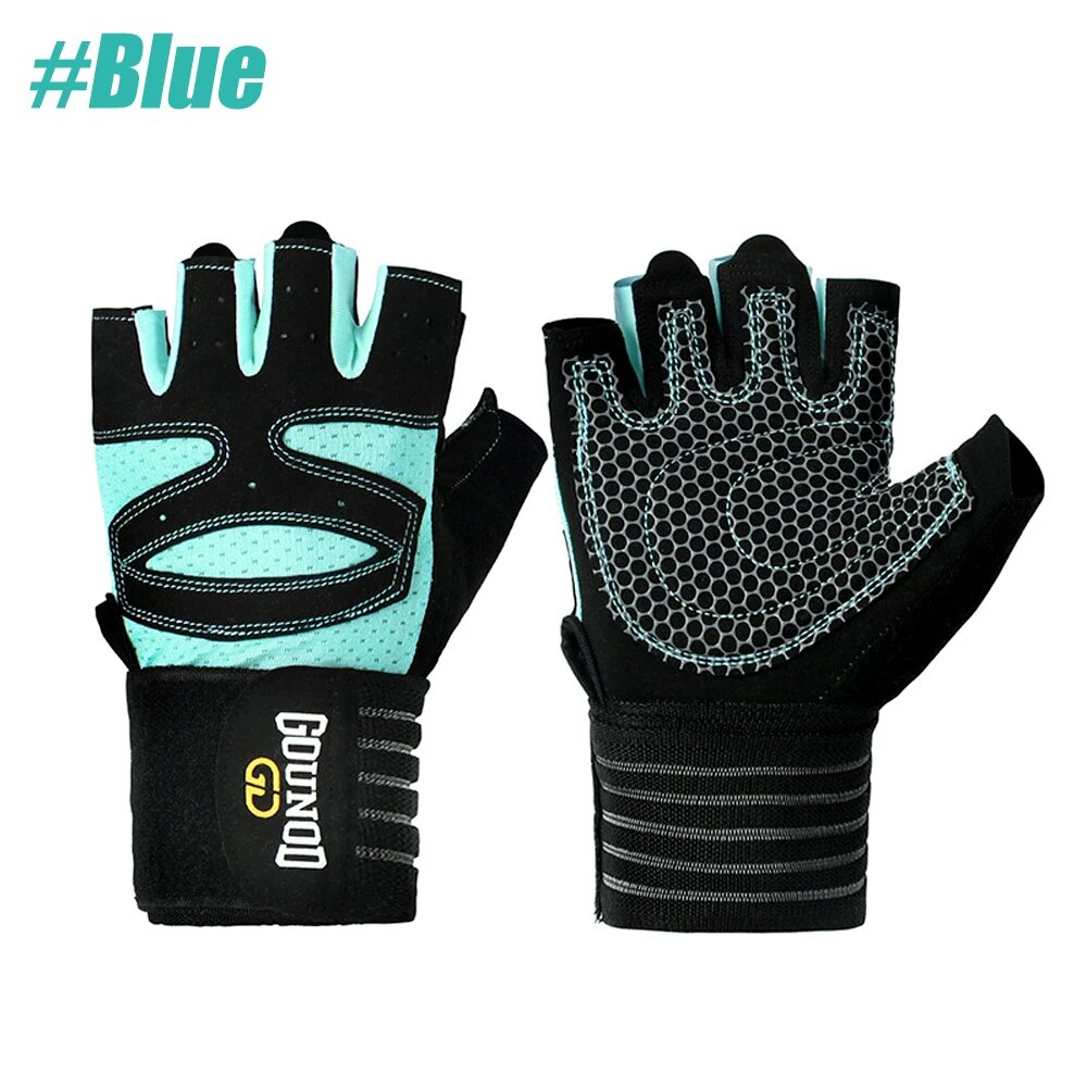 Перчатки для тренировок Blue, L