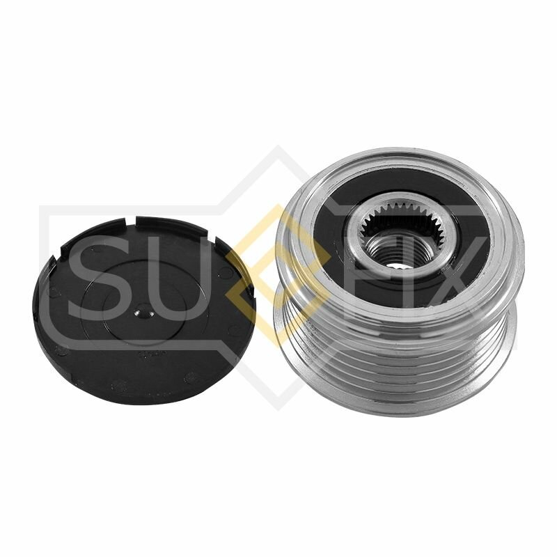SUFIX Муфта свободного хода генератора HYUNDAI ix35 2.4 10>/ Santa Fe(CM/DM) 2.4 10>/ Sonata(YF) 2.0-2.4 09>, KIA Sorento(XM/ UM) 2.4 09>/ Sportage(SL) 2.0 10>
