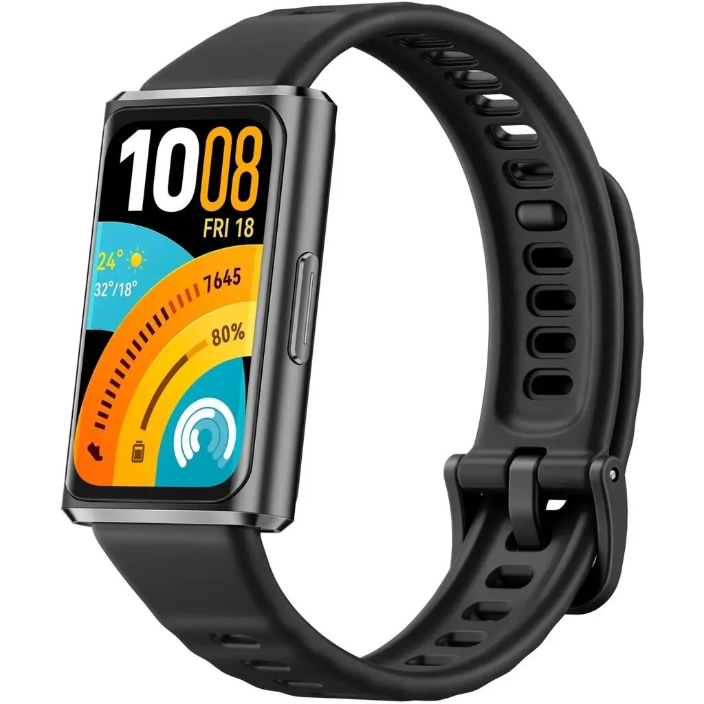 Фитнес-трекер Huawei Band 11 Pro Candy-B49F, 1.62", черный, черный [55020guw]