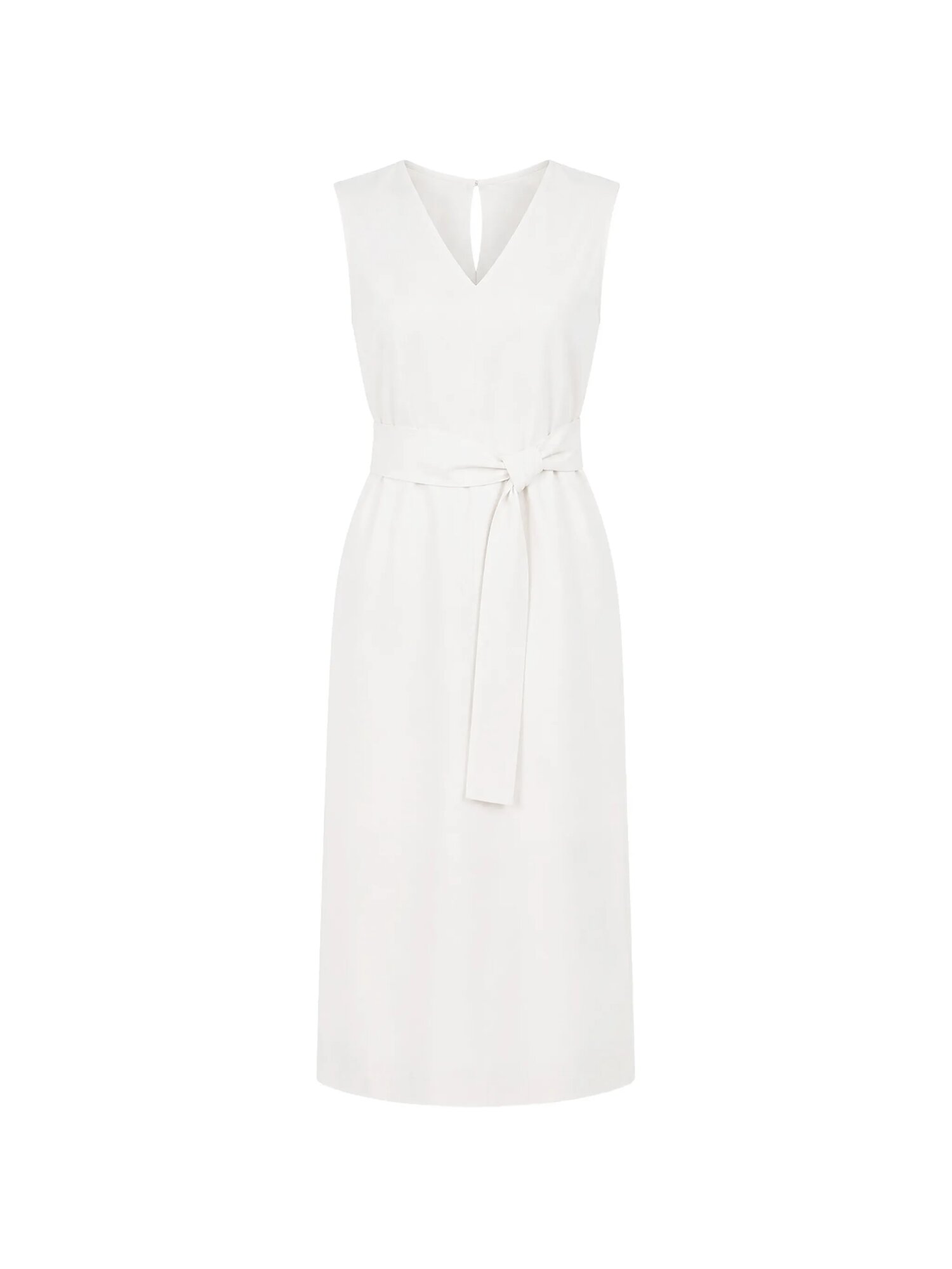 Платье Belted V-neck dress