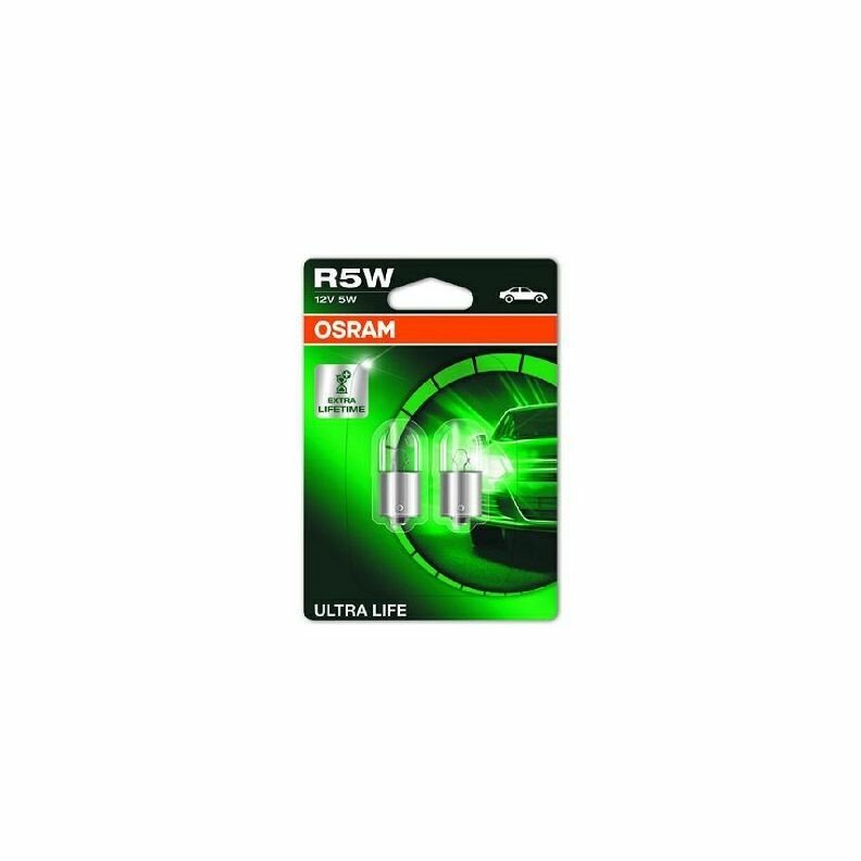Лампа OSRAM ULTRA LIFE 5007ULT02B R5W BA15s 12 В 5Вт 3200K
