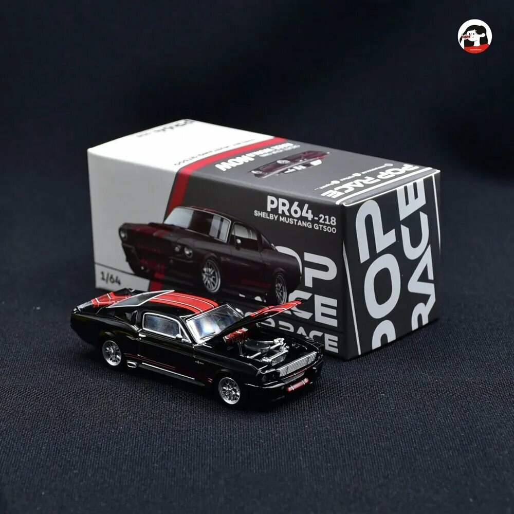 Машинка металлическая модель POP RACE 1:64 Shelby Mustang GT500