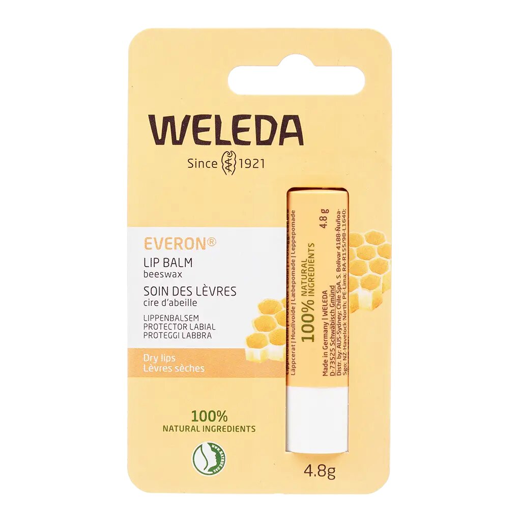 Weleda бальзам для губ Everon 4,8 г 1 шт