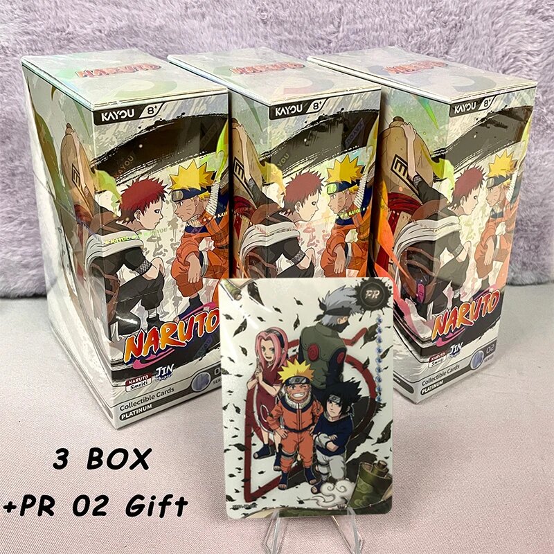 Истинные карты Naruto KAYOU английской версии, ящик с невидимым содержимым, аниме TCG, бустер-пакет, редкие AR BP CR MR SP коллекционные карты, детская игрушка, подарок