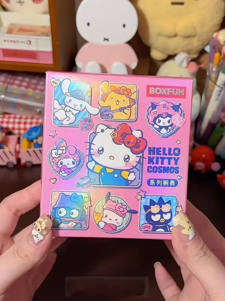 "Hellokitty Cosmos" наручные часы, Коллекционная фигурка Слепая коробка